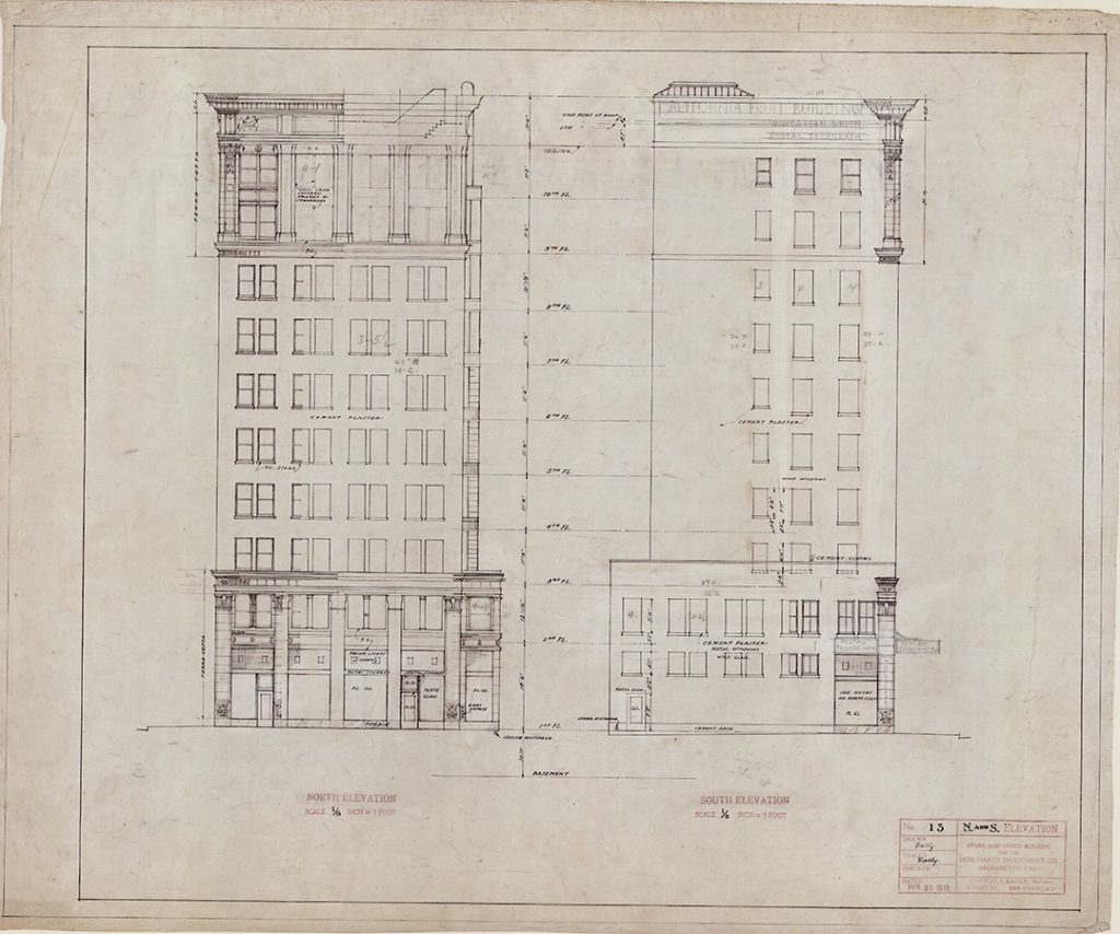 The California Fruit Building - Nacht & Lewis